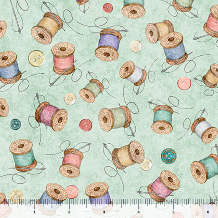Sew Shabby Chic ~ Spools of Thread ~ 31576 H – Hobby House Needleworks