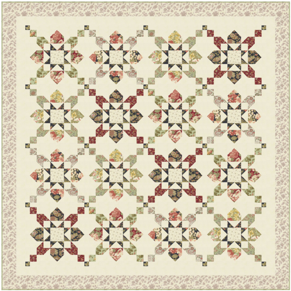 Wendy Sheppard ~ Jubilant Quilt Kit – Hobby House Needleworks