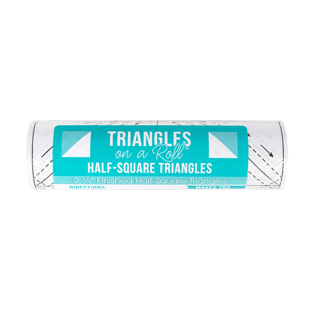It's Sew Emma ~ Triangles on a Roll 2-1/4in Finished Half-Square Tri ...
