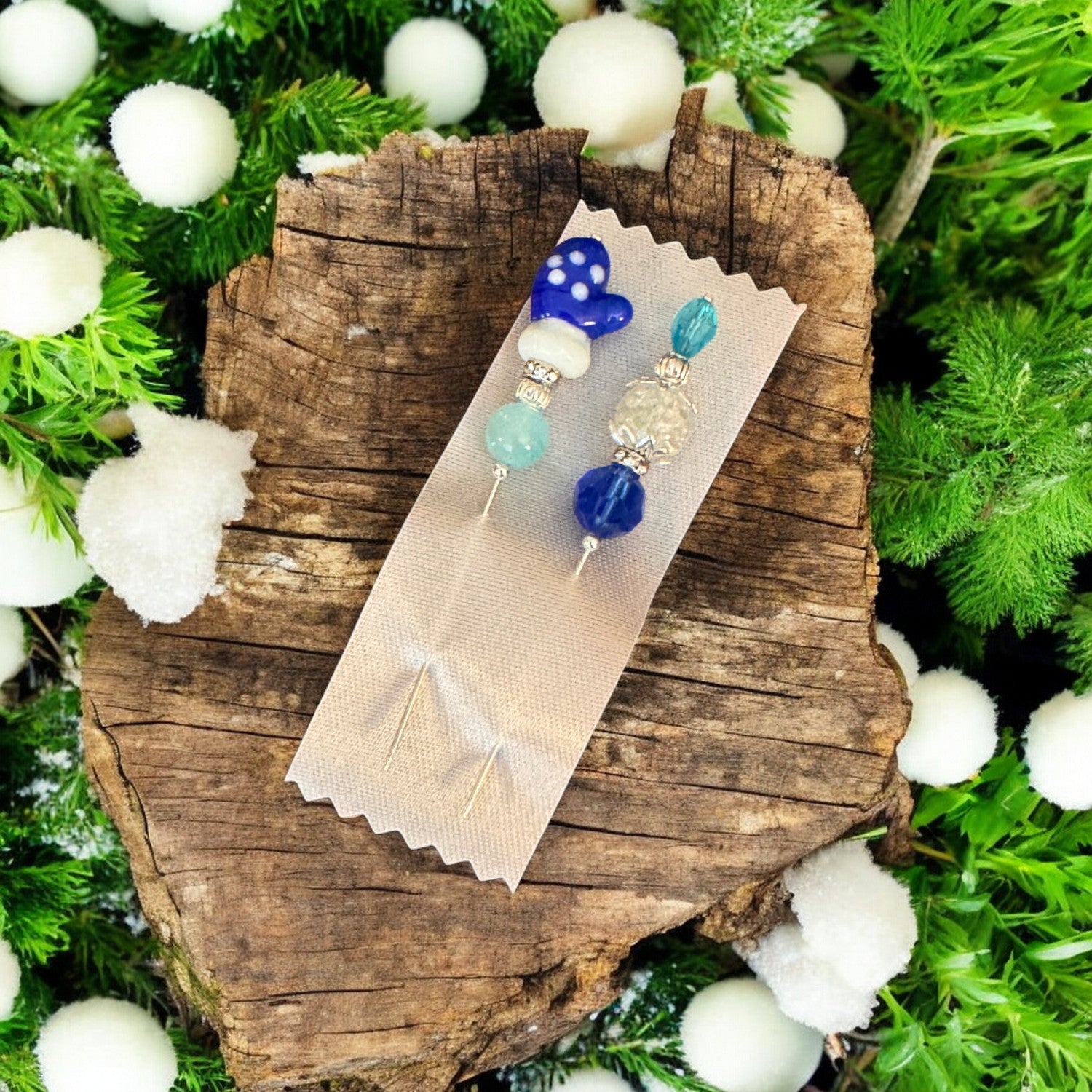 Jersey Girl Stitch Co | Snowball Fight Blue Pin Set – Hobby House ...