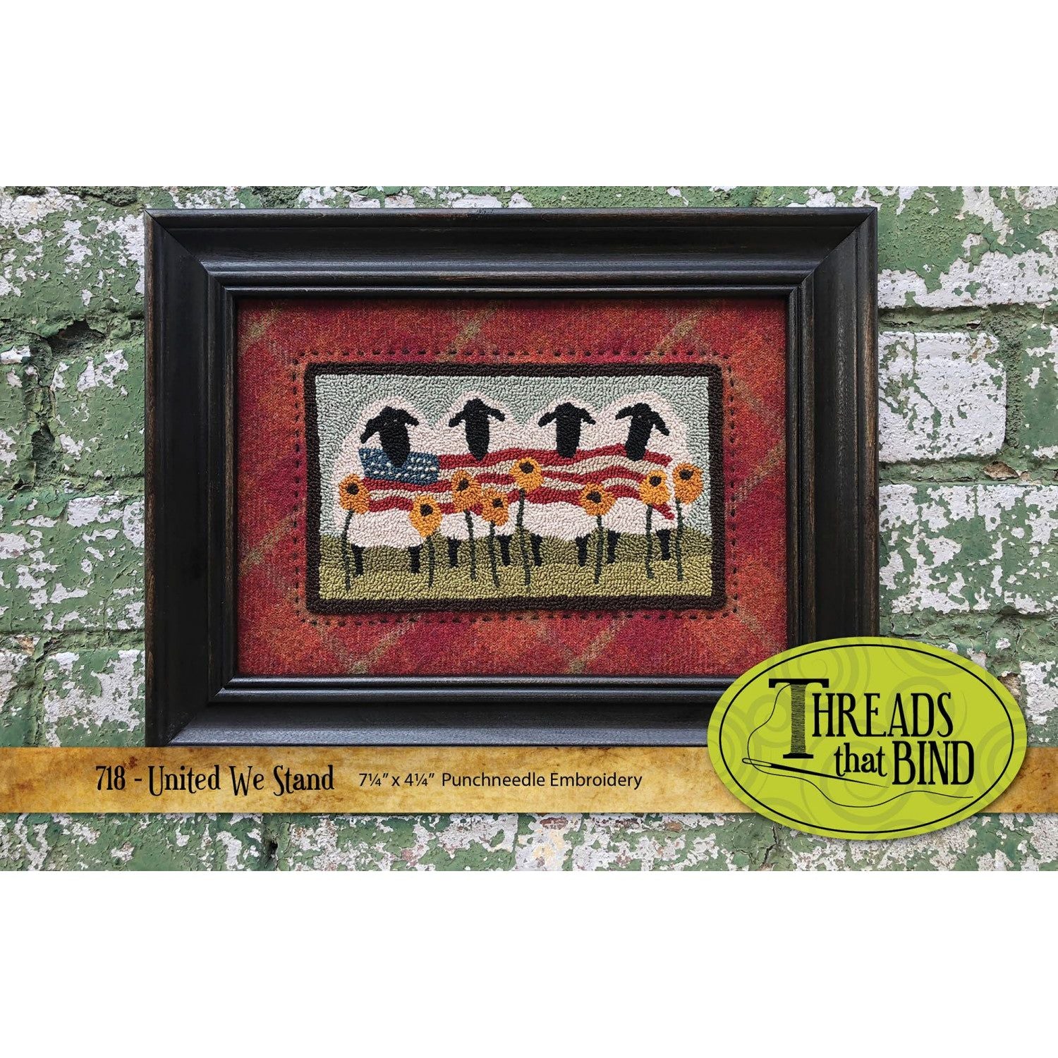 Threads That Bind ~ United We Stand Punch Needle Pattern – Hobby House ...