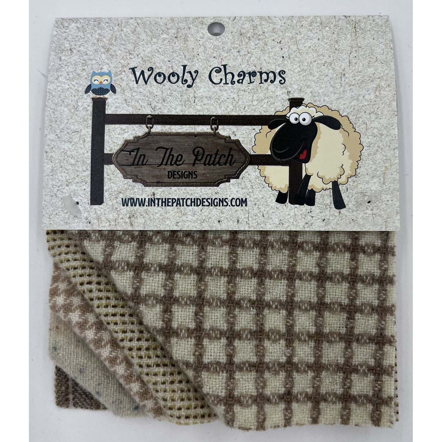 In The Patch Designs Wooly Charms ~ Tans – Hobby House Needleworks