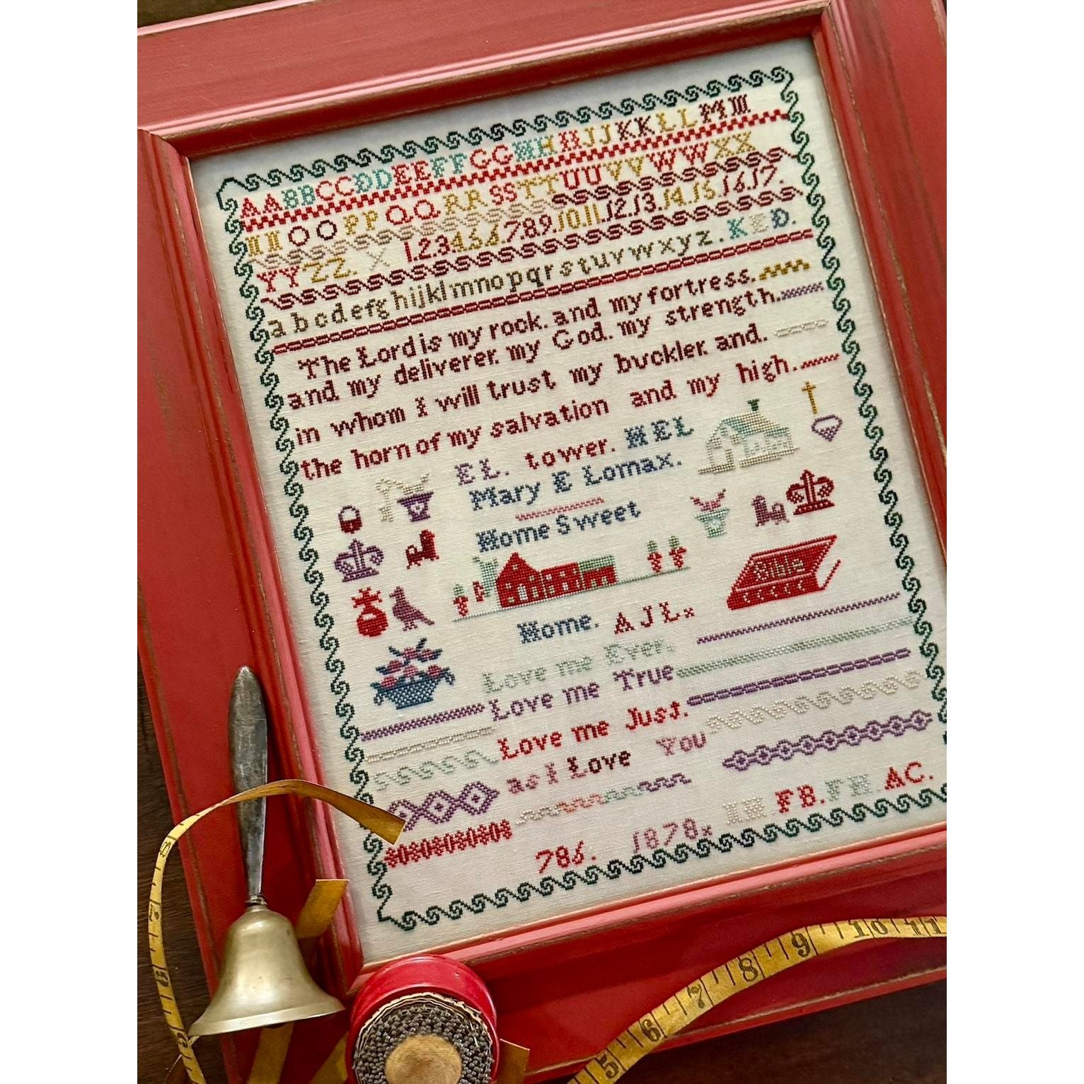 Violets & Verses | Mary Lomax 1878 MARKET 2026 – Hobby House Needleworks