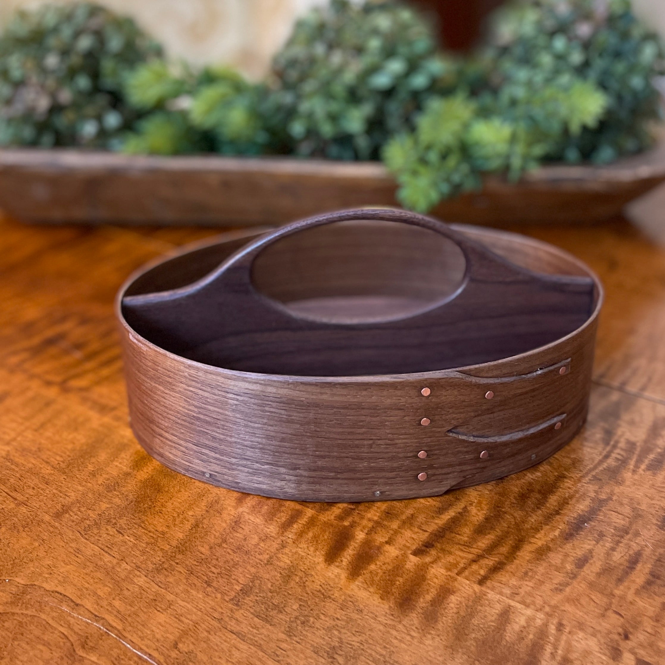 Suffolk Shaker Shop #4 Divided Carrier ~ Walnut – Hobby House Needleworks