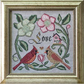 Cottage Garden Samplings ~ The Songbird Garden Series Cross Stitch Pat ...