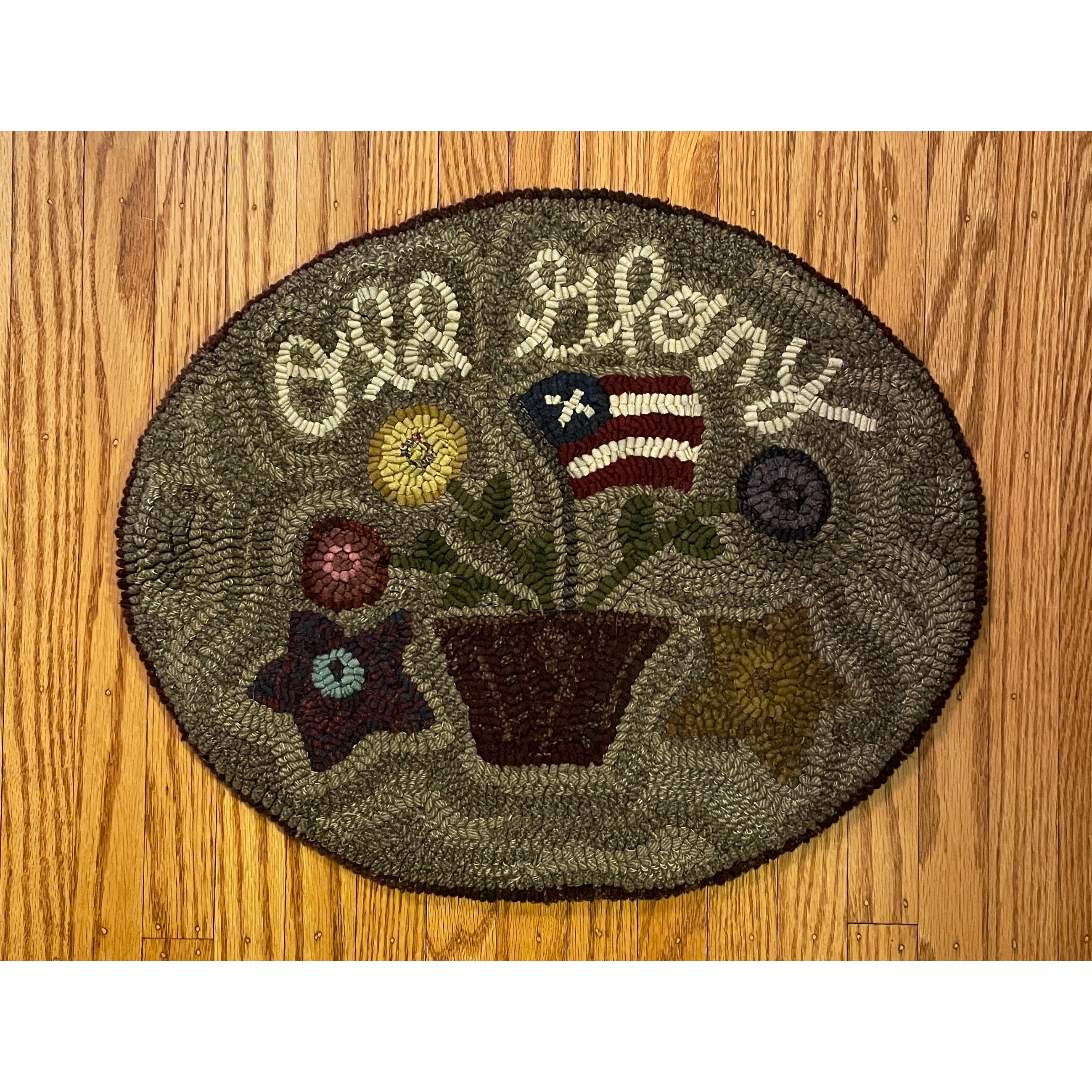 Payton's Primitives Rug Hooking Pattern - Old Glory – Hobby House ...