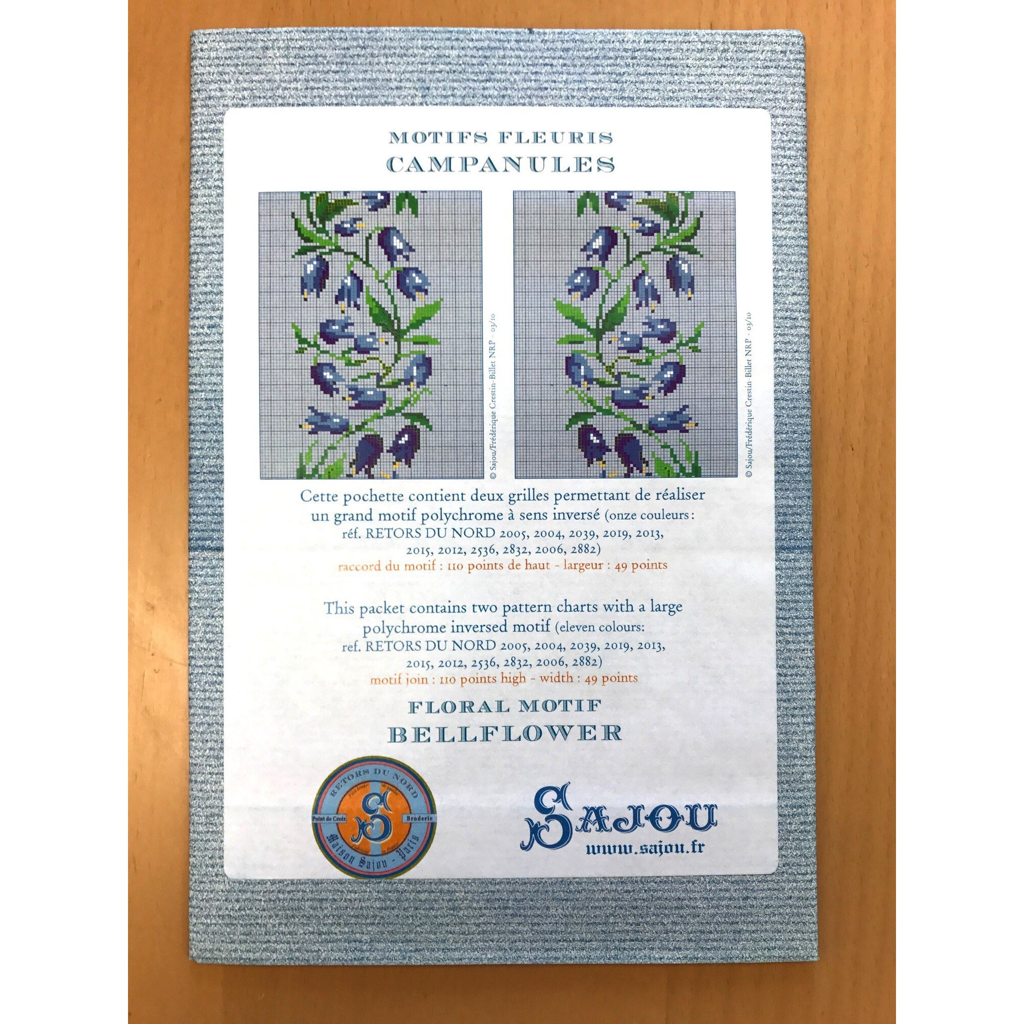 Floral Motif - Bellflower Pattern – Hobby House Needleworks