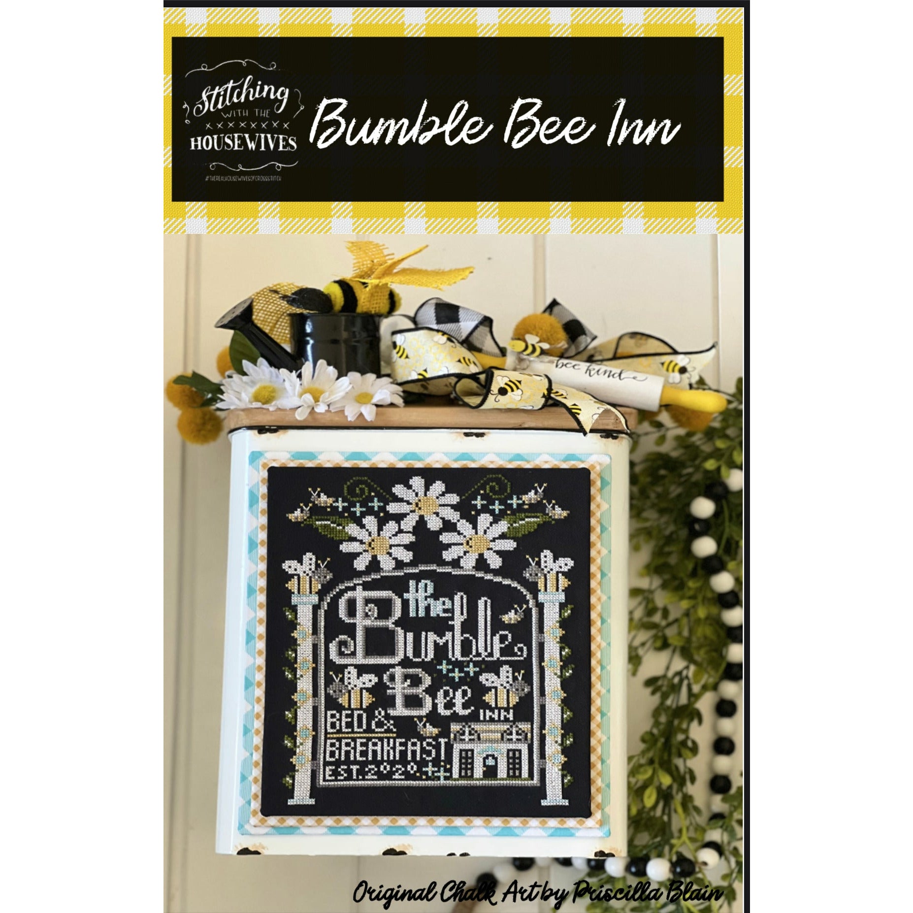 Stitching with the Housewives ~ Bumble Bee Inn Pattern – Hobby House ...
