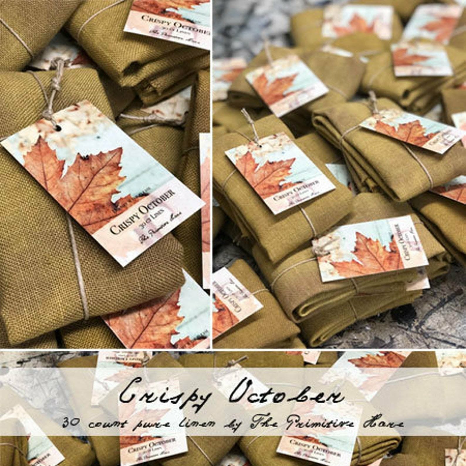 Primitive Hare ~ 30 ct. Crispy October Linen – Hobby House Needleworks