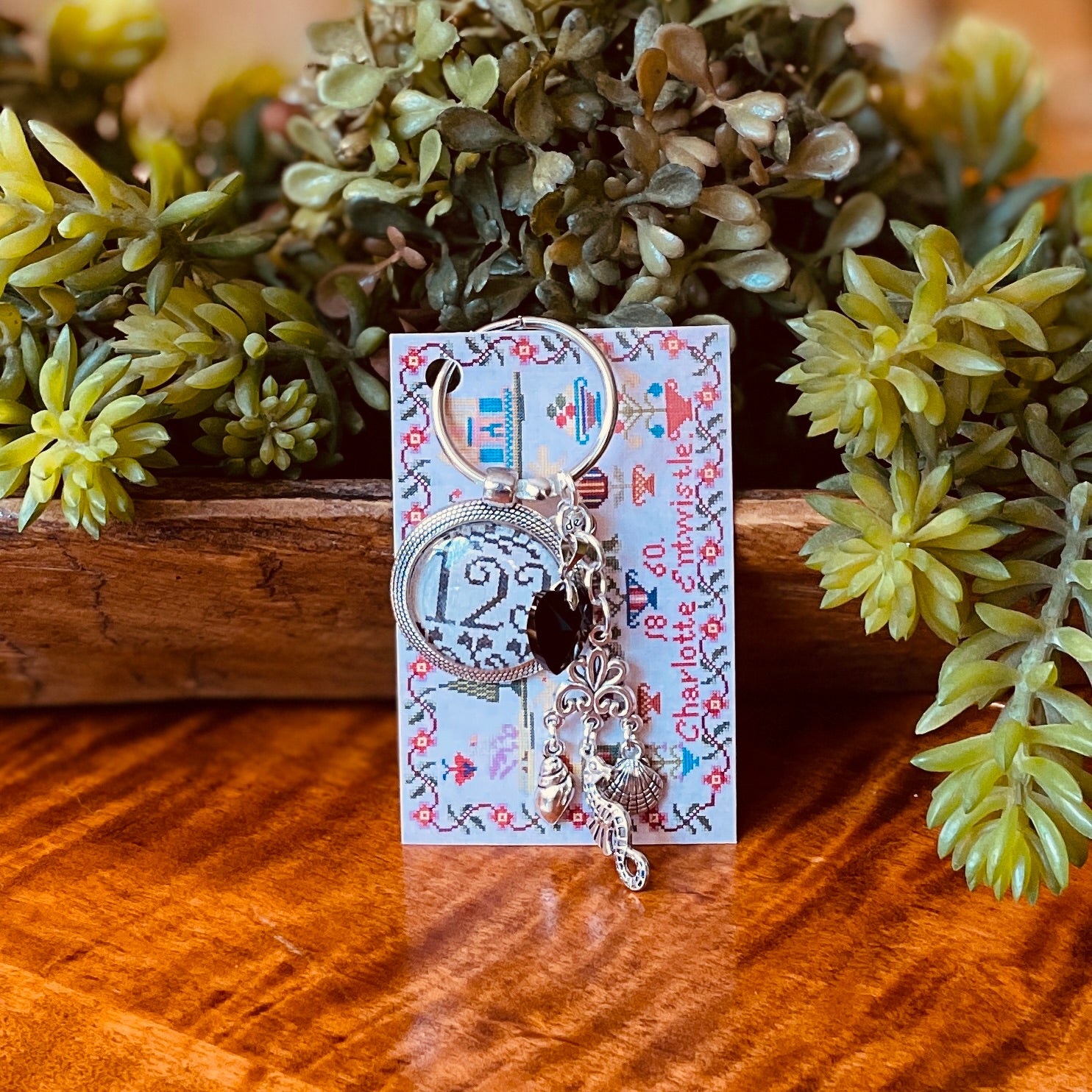 Minnie McBean's Scissor Fob | Ann Campion - 123 – Hobby House Needleworks