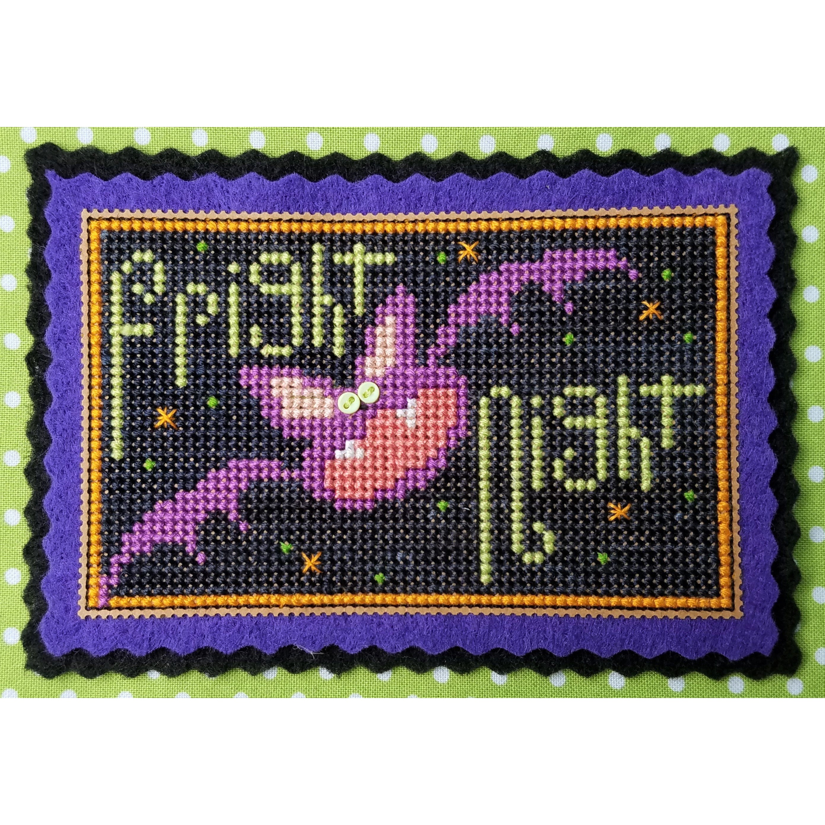 Fright Night ~ A Halloween Ornament Kit (Floss not included) – Hobby ...
