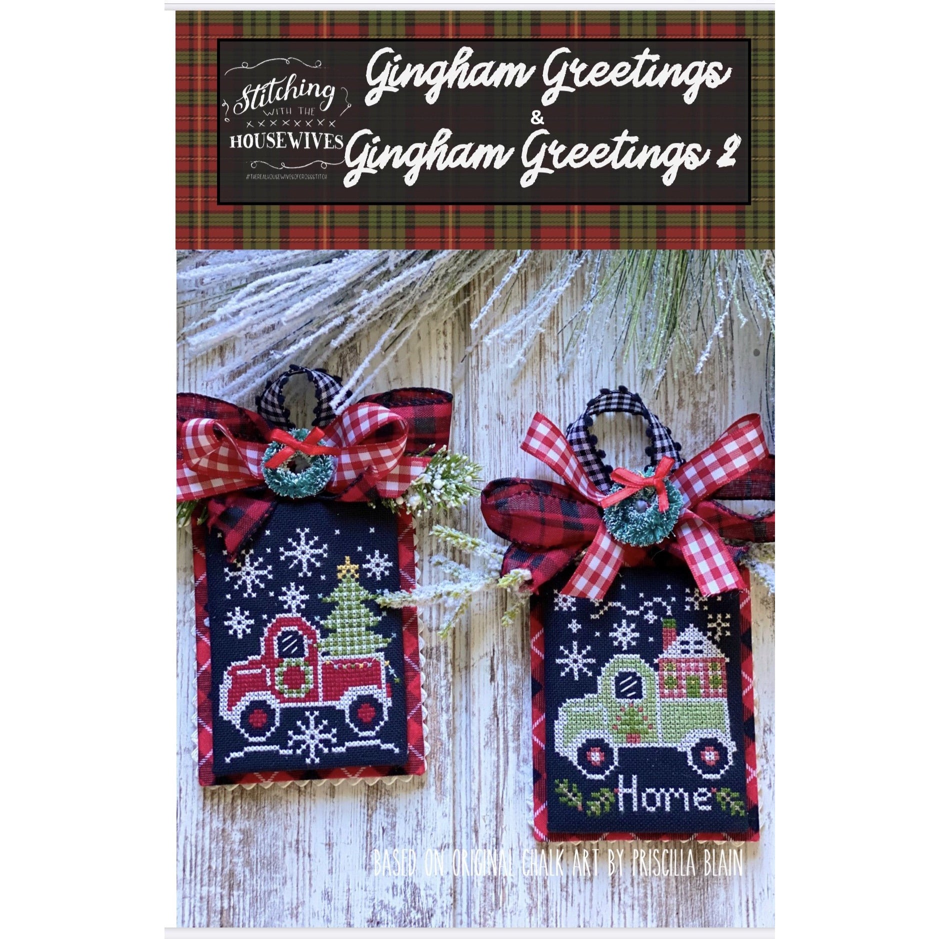 Stitching Housewives ~ Gingham Greetings & Gingham Greetings 2 Pattern ...