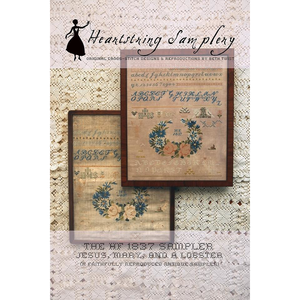 Heartstring Samplery ~ The HF 1837 Reproduction Sampler Pattern – Hobby ...