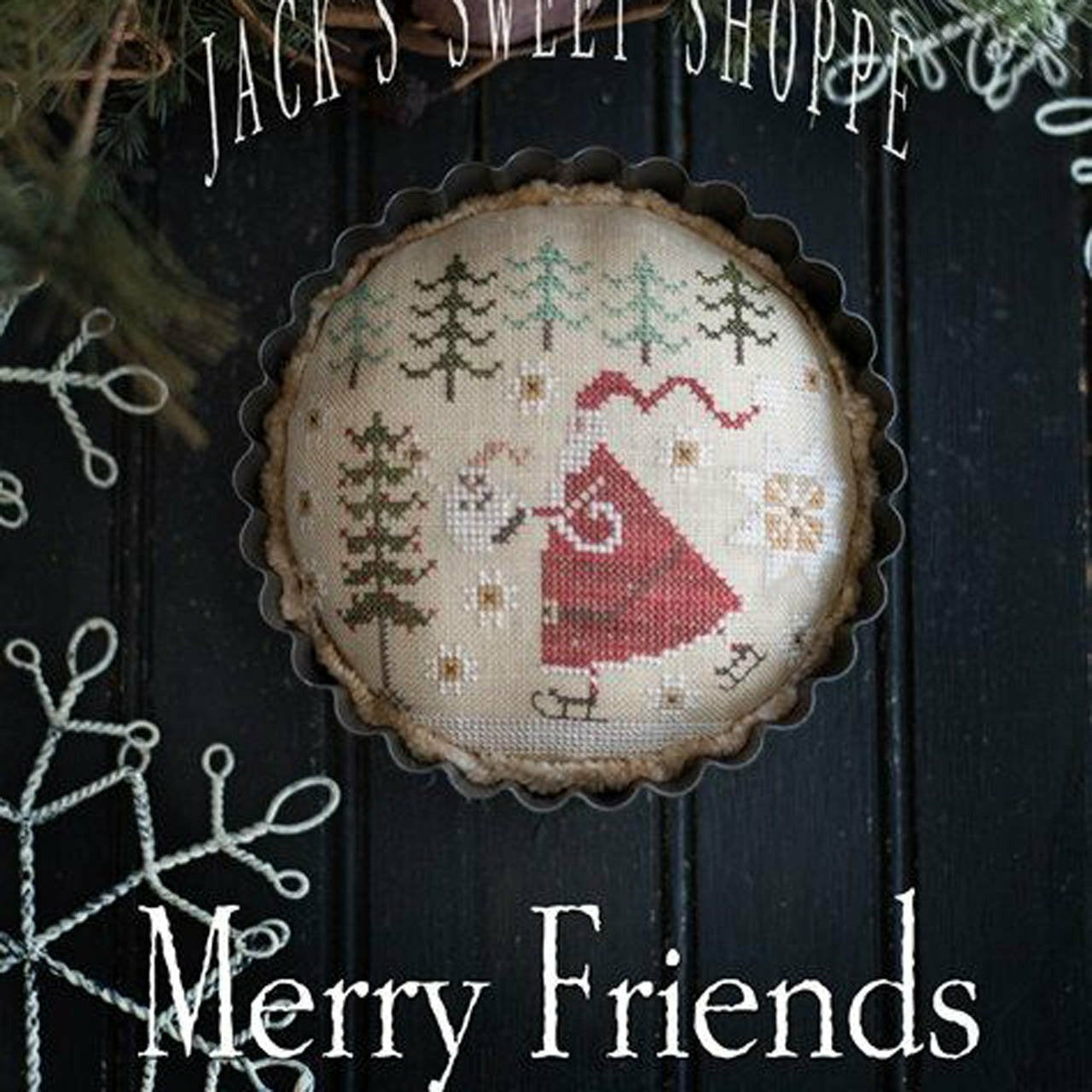 Plum Street Samplers ~ Merry Friends Pattern – Hobby House Needleworks