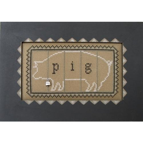 Charmed Block: Pig Pattern – Hobby House Needleworks