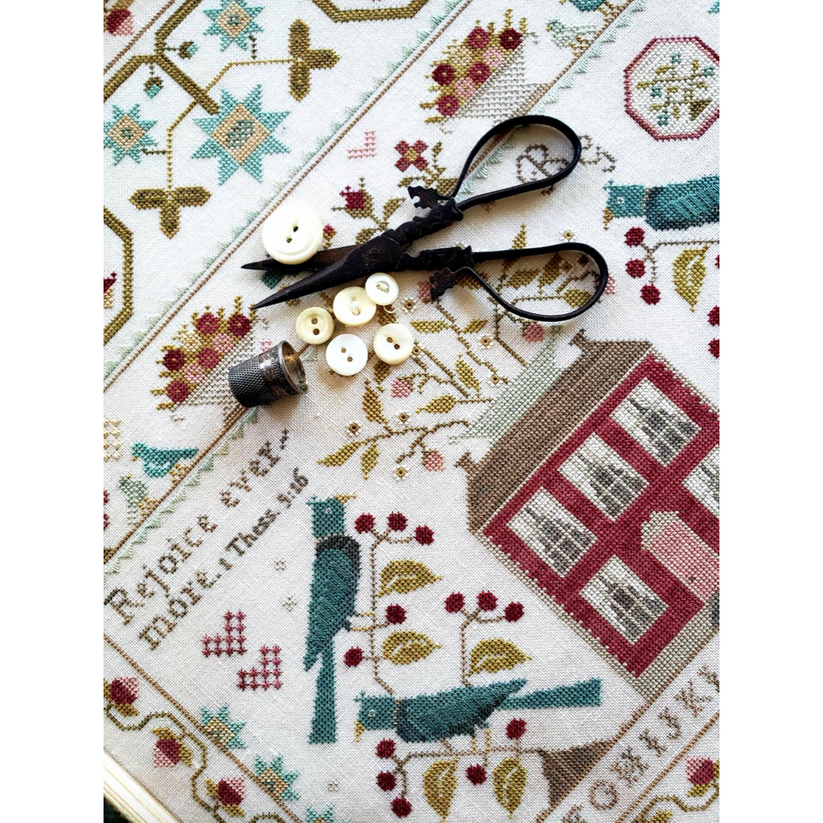 With Thy Needle & Thread ~ Rejoice Evermore Sampler Pattern – Hobby ...