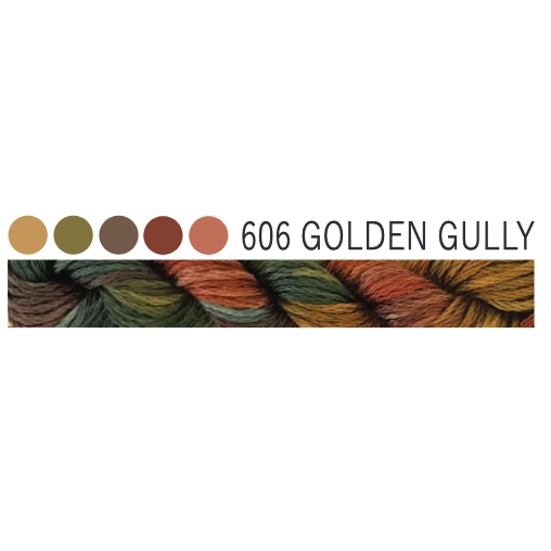 606 ~ Golden Gully – Hobby House Needleworks