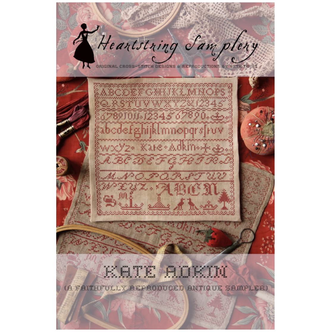 Heartstring Samplery ~ Kate Adkin Reproduction Sampler – Hobby House ...