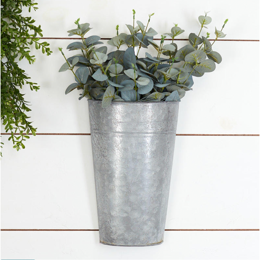 Weathered Metal Wall Pocket – Hobby House Needleworks