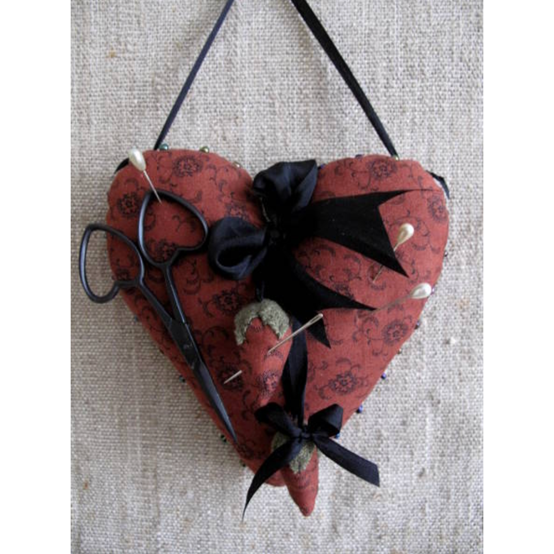 The Cheswick Company ~ Tokens of Love Heart & Berry Pinkeep Pattern ...