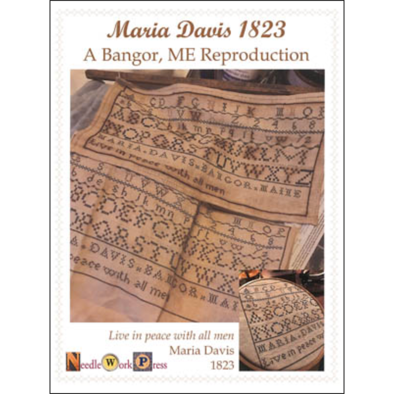 NeedleWorkPress ~ Maria Davis 1823 Sampler Pattern – Hobby House ...