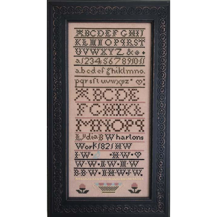 Lydia Wharton 1821 Sampler Pattern – Hobby House Needleworks