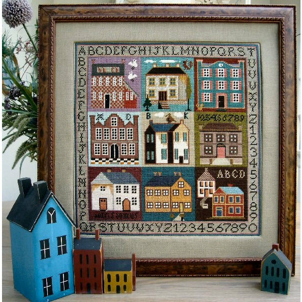 The Sampler Company ~ Sampler Houses Pattern – Hobby House Needleworks