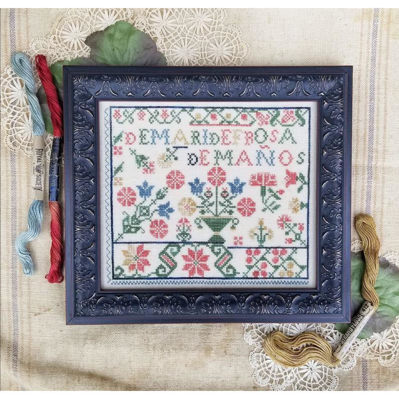 Hello from Liz Mathews ~ Spanish Rose Sampler Pattern – Hobby House ...